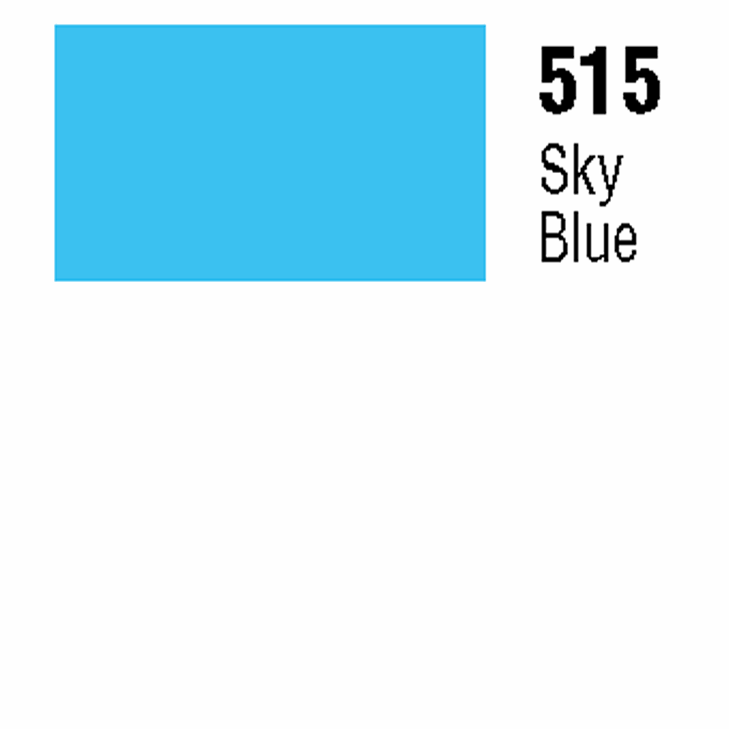 HOJAS 515-12'' VINIL DE CORTE AZUL CIELO GEN. FORM. | Tekgraf